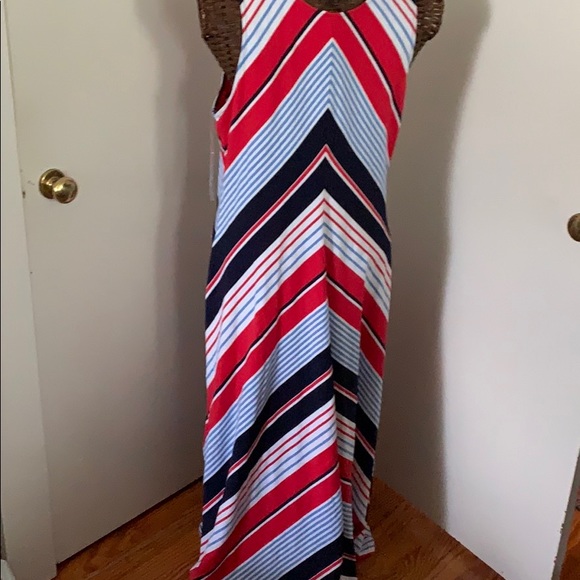 Chaps | Dresses | Nwt Chaps Sleeveless Maxi Dress | Poshmark